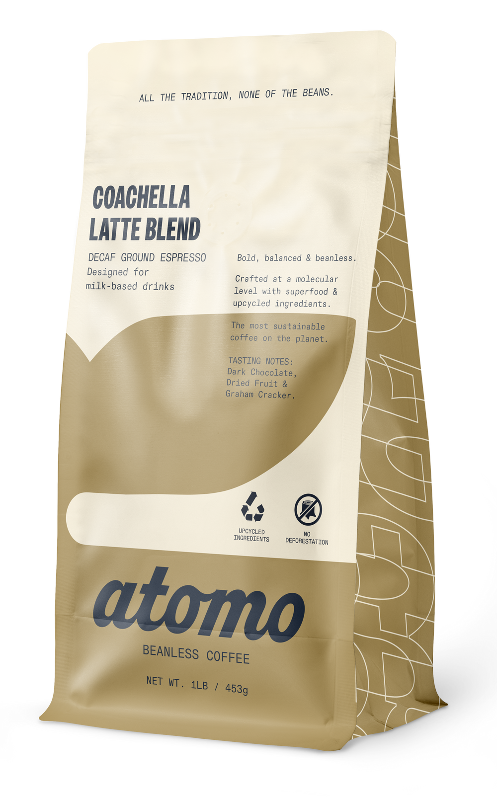 Espresso Grounds - Decaf Coachella Latte Blend - 1LB